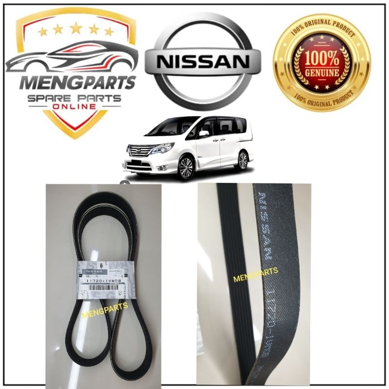 ORIGINAL MADE IN JAPAN NISSAN SERENA C26 FAN BELT ,ALTERNATOR BELT ...