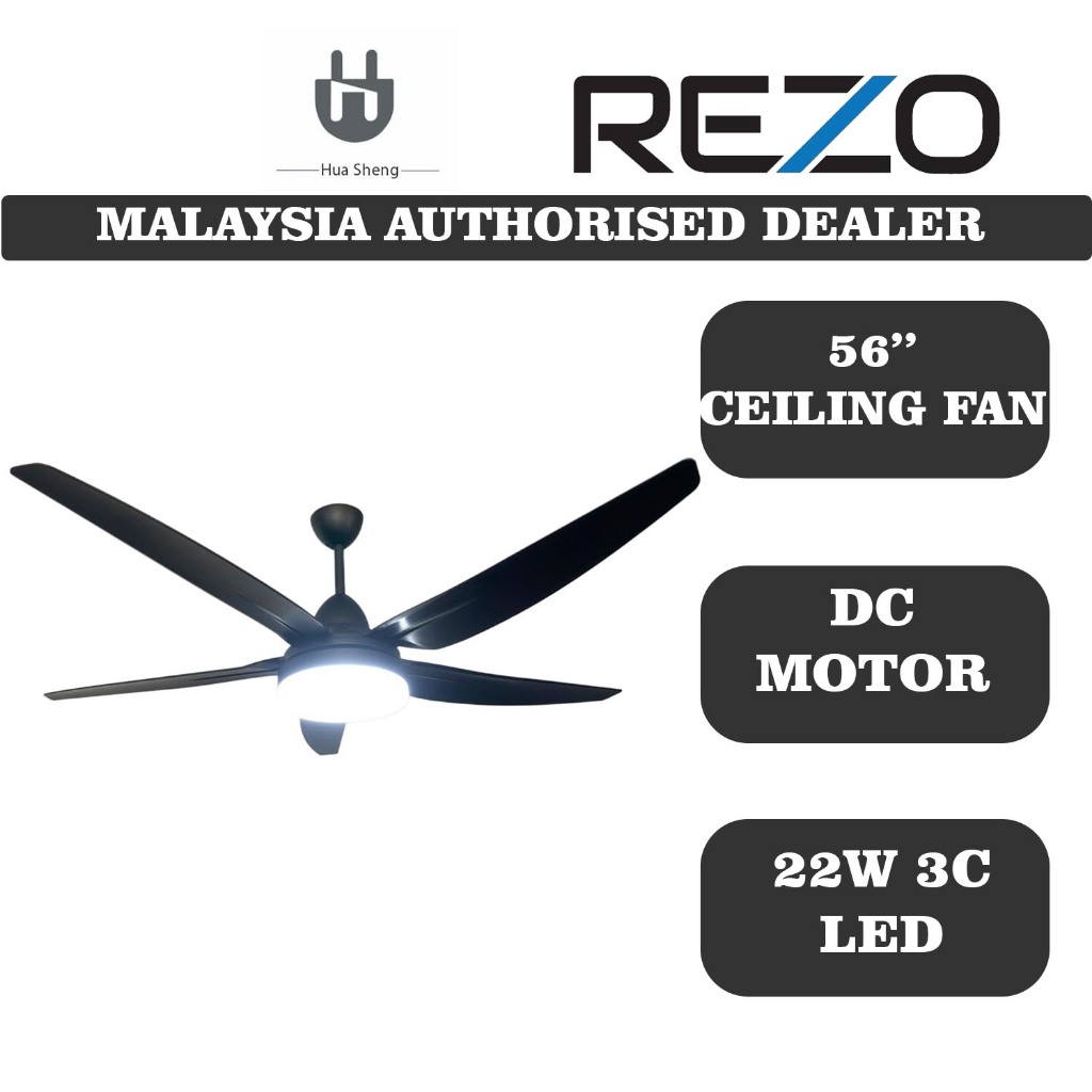 REZO EPIC CEILING 565LED / 425LED 22W LED (9 SPEED) DC MOTOR | Shopee ...