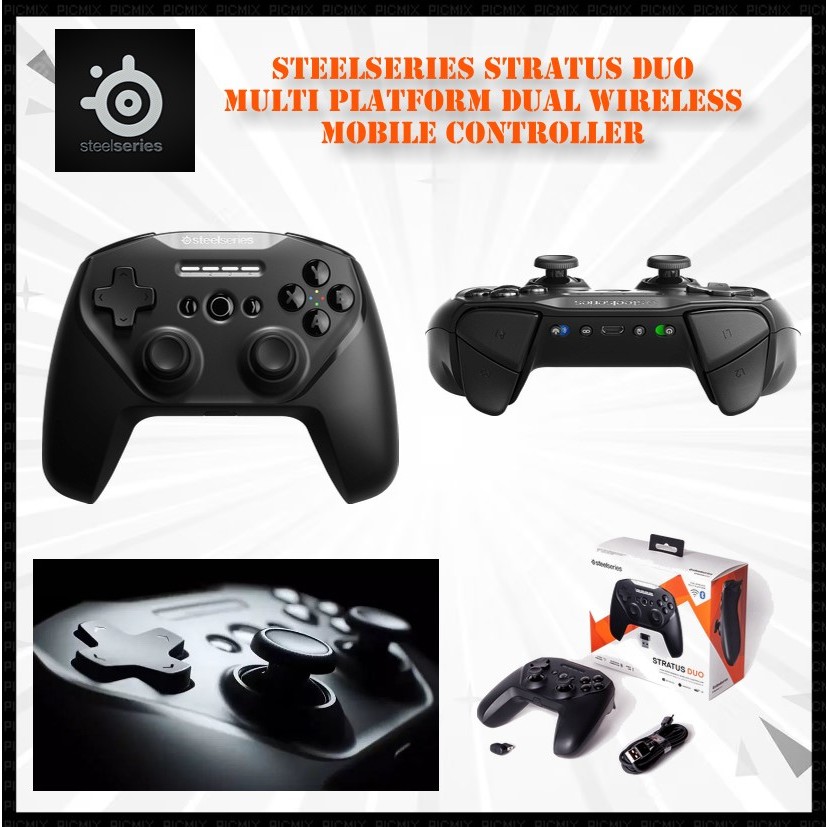 STEELSERIES STRATUS+, STRATUS DUO (Windows, Android) and NIMBUS+ (Apple ...