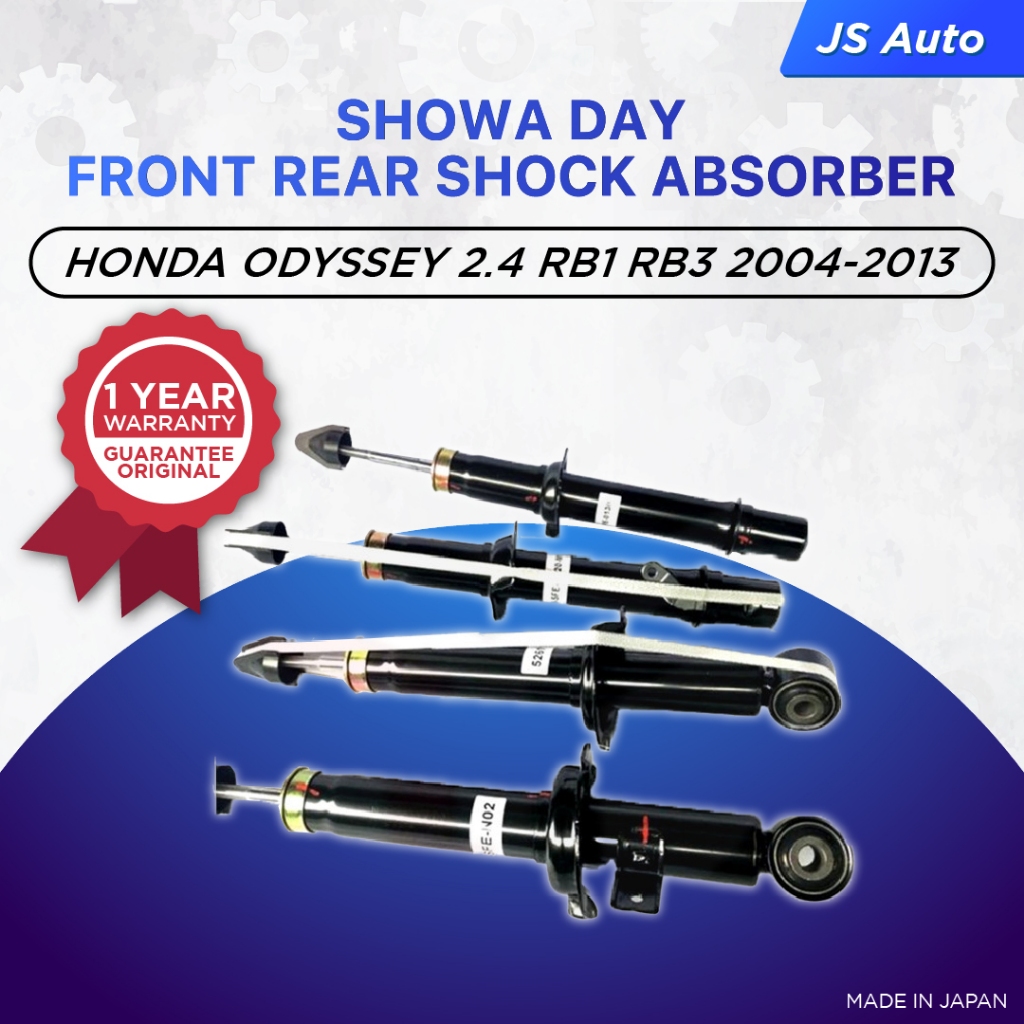 🔥HONDA ODYSSEY 2.4 RB1 RB3 2004-2013 SHOWA DAY FRONT REAR ABSORBER (1 ...