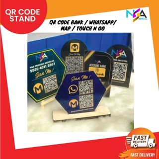QR Code Standee Cashless Maybank MAE Stand Payment Duitnow Scan ...