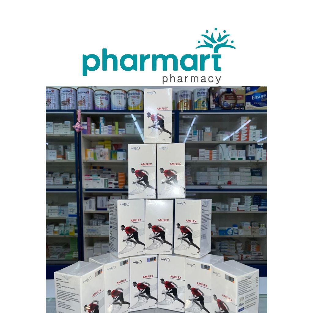 AMFLEX TYPE II COLLAGEN MSM TUMERIC RAPID RELIEF KNEE JOINT PAIN 30 ...