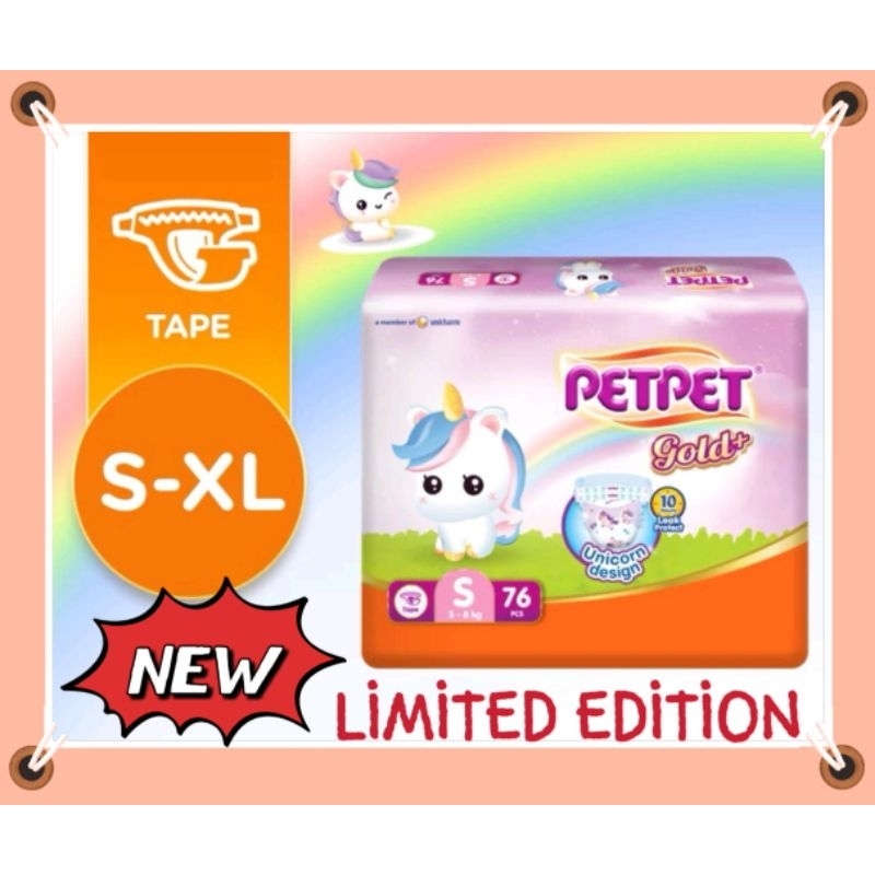 PETPET TAPE Gold+ 🦄LIMITED EDITION-UNICORN | Shopee Malaysia