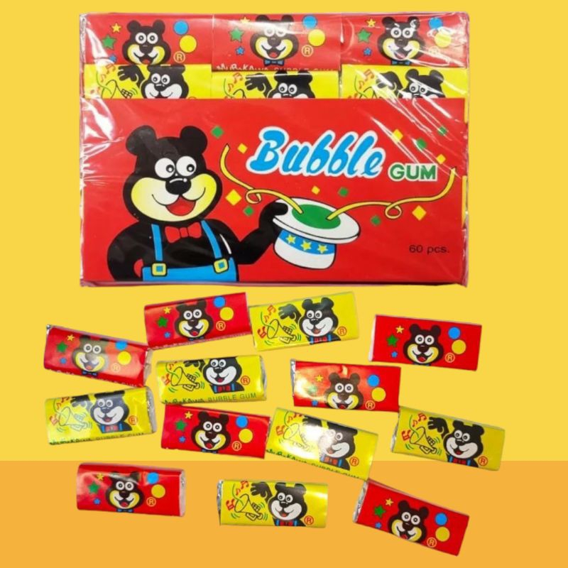 Bubble Gum Bear / Bubble Gum Beruang Gula Getah Beruang Zaman Dulu ...