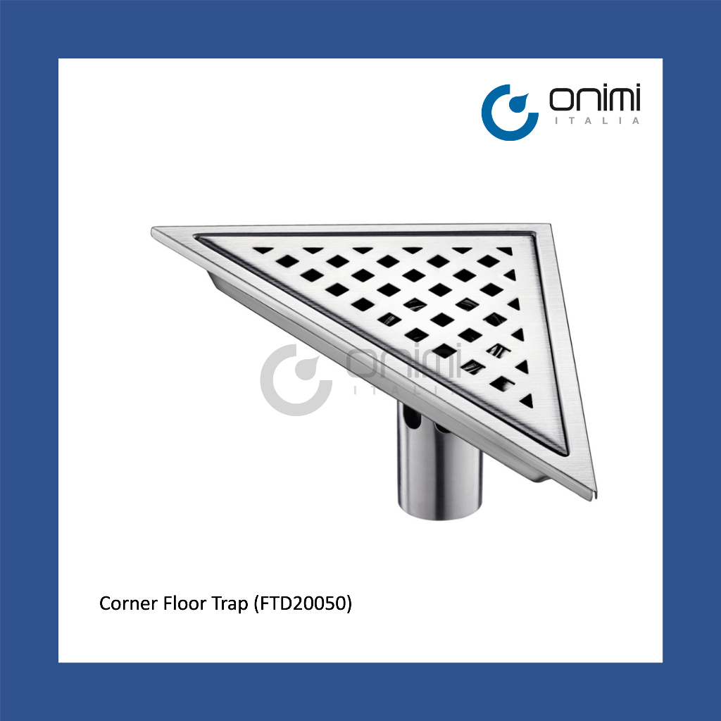 Onimi Italia - Corner Floor Trap / L shape Floor trap / Insert tile ...