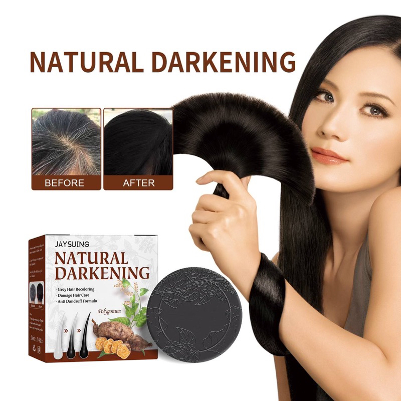 JAYSUING HAIR NATURAL DARKENING Sesuai untuk kedua-dua rawatan ...