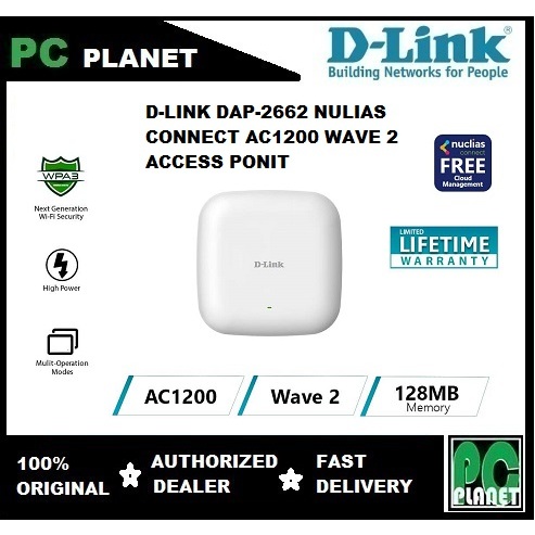 D-LINK DAP-2662 / DAP-2610 / DAP-2682 Nuclias Connect AC1200 Wave 2 ...