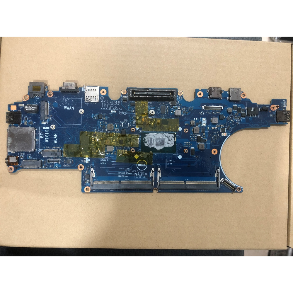 ORIGINAL DELL LATITUDE E5470 MOTHERBOARD ADM70 LA-C631P | Shopee Malaysia