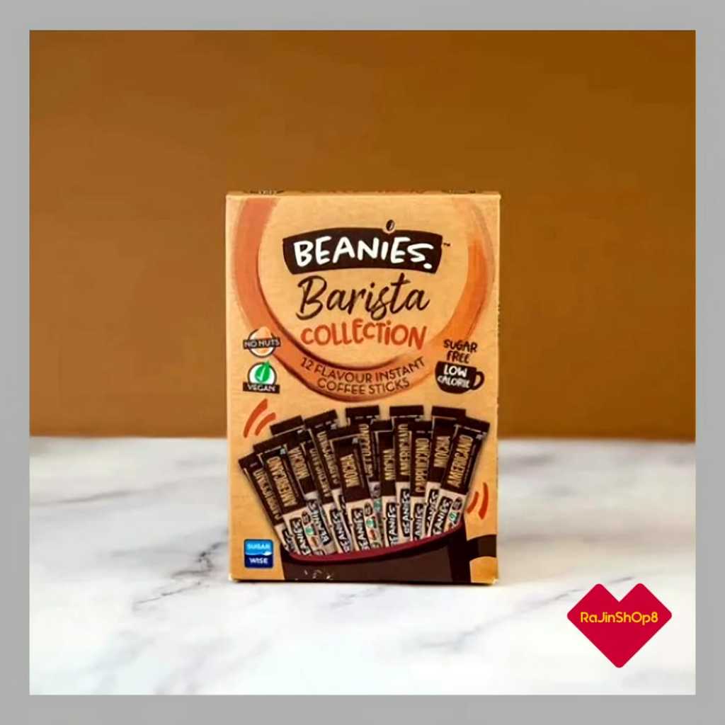 Beanies Coffee Barista Collection Mixed Flavours Coffee Sticks 24g ...