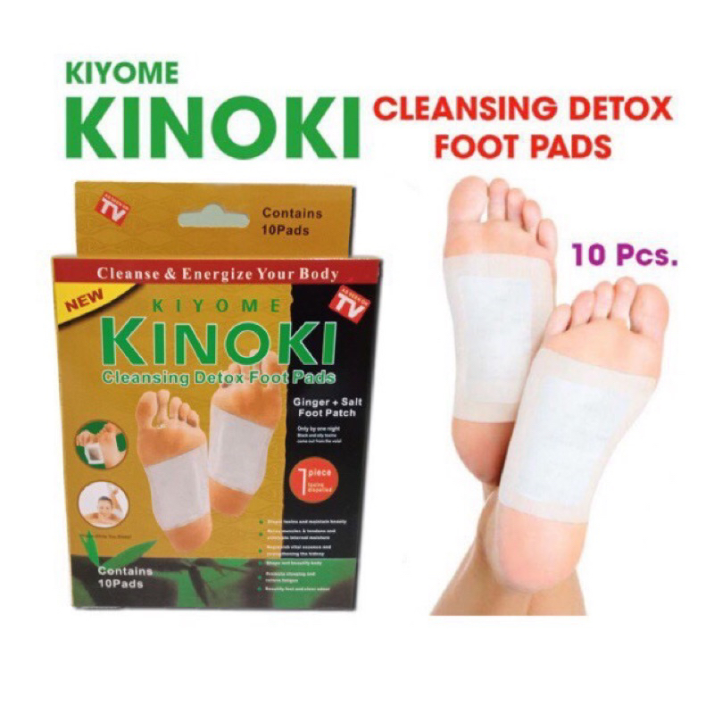 KINOKI GINGER DETOX FOOT PATCH 1BOX =10PCS | Shopee Malaysia