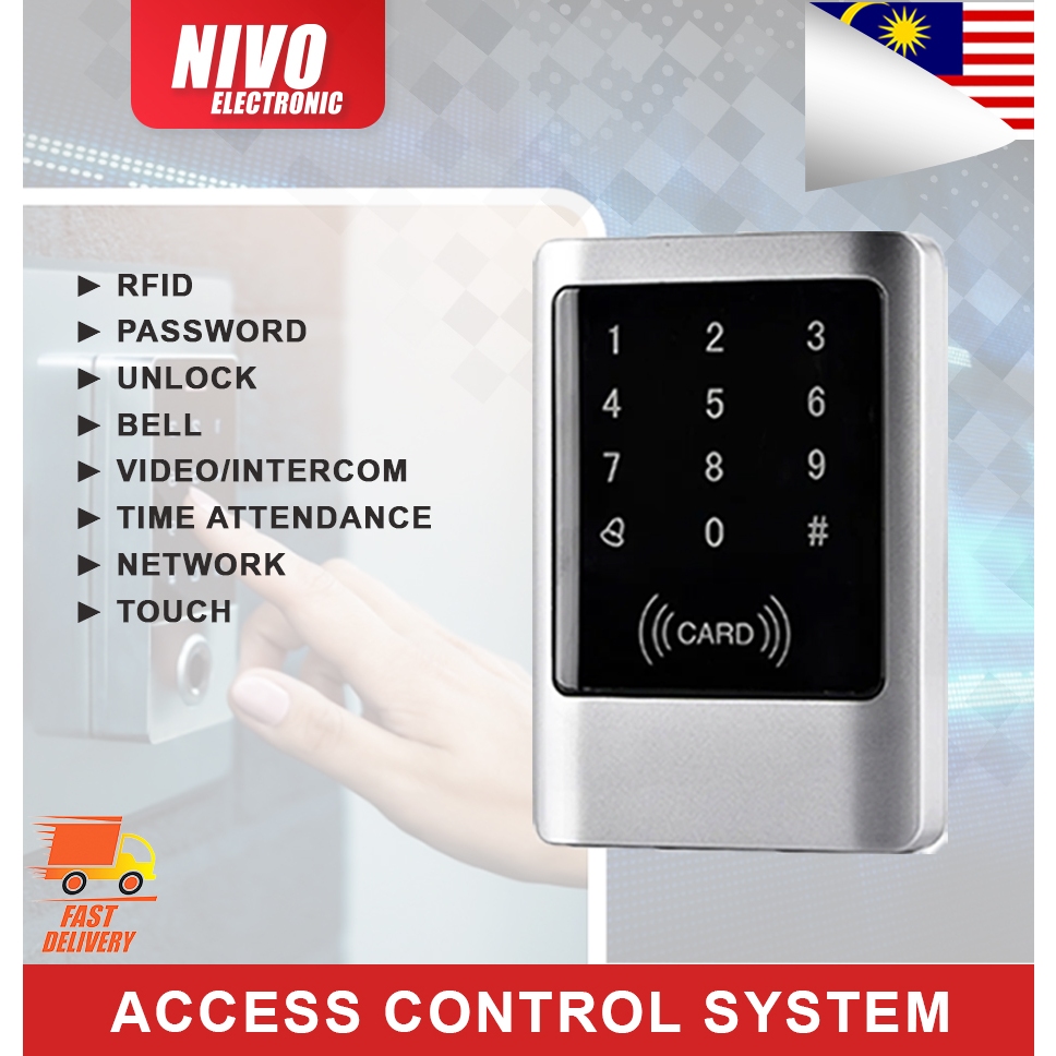 Touch Screen Standalone Access Control System with Keypad Support ...