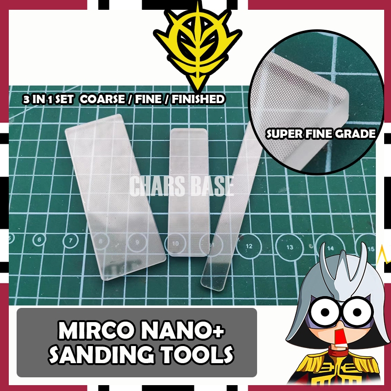 NANO FILE SANDING TOOLS NANO GLASS GUNDAM SANDING TOOLS POLISHING ...