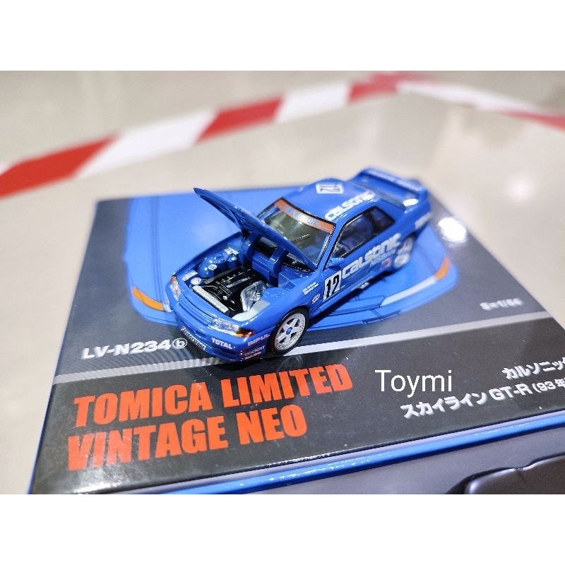 Tomica Limited Vintage TLVN Nissan Skyline GTR R32 Calsonic 1993 Group ...