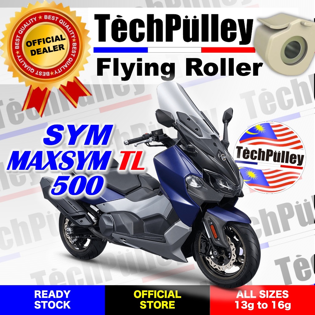 𝑻𝒆𝒄𝒉𝑷𝒖𝒍𝒍𝒆𝒚 𝑺𝒄𝒐𝒐𝒕𝒆𝒓 𝑹𝒐𝒍𝒍𝒆𝒓 for SYM MaxSym TL 500 TL500 Tech Pulley | Shopee Malaysia