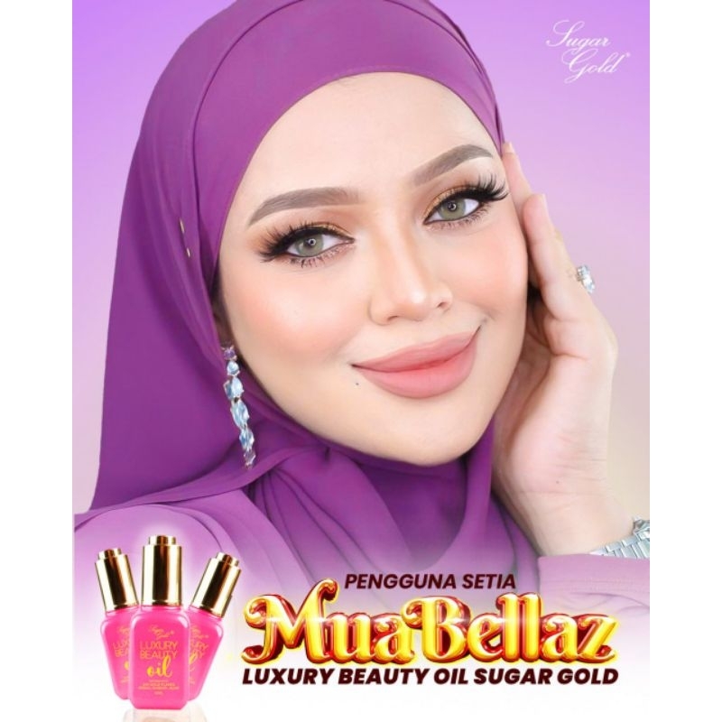 Beauty Oil Sugar Gold X Mua Bellaz | Shopee Malaysia