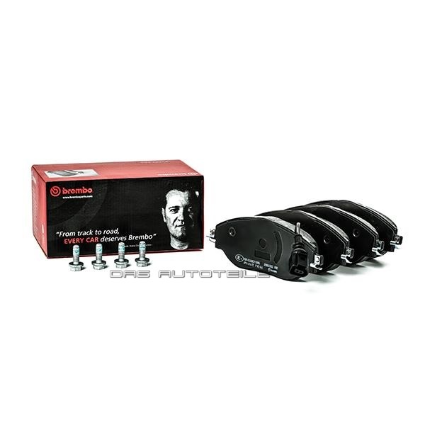 BREMBO ITALY VOLKSWAGEN AUDI FRONT BRAKE PADS SET WITH WEAR SENSOR ...