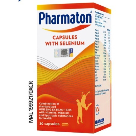 [ORIGINAL] PHARMATON CAPS 30S/ 100+30S / 100S / 100SX2 | Shopee Malaysia