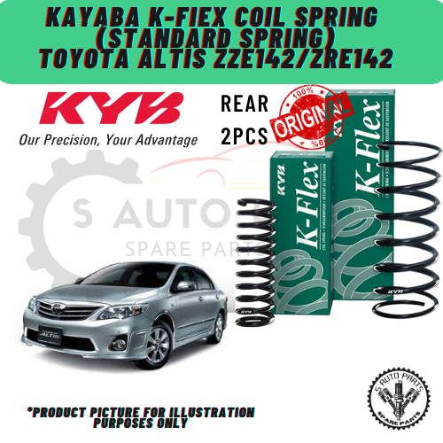 TOYOTA ALTIS ZZE142/ZRE142 (FRONT 2PCS + REAR 2PCS = SET 4PCS) 100% ...