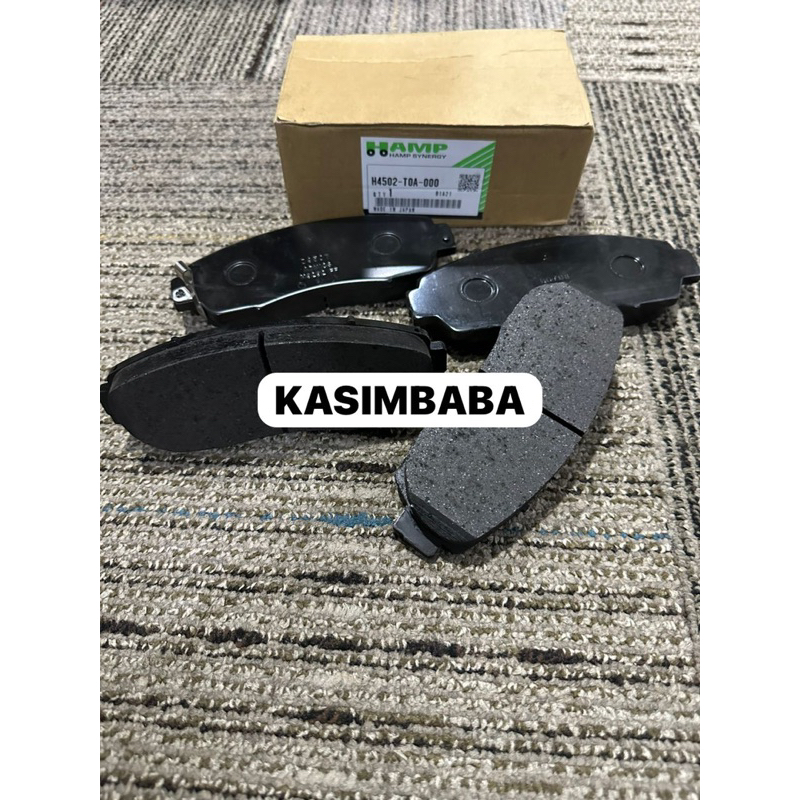 HONDA CRV SWA,CRV TOA,CRV TME FRONT BRAKE PAD SET 4PC (HAMP JAPAN ...