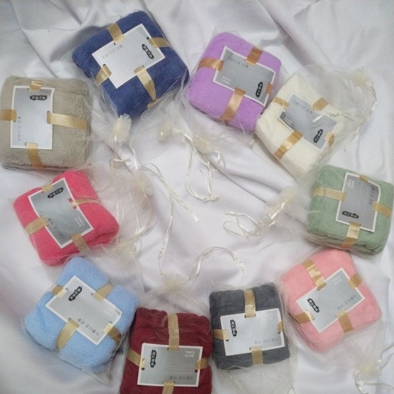 Ready Stock👉Colourful Face Towel Coral Fleece Series Tuala Muka ...