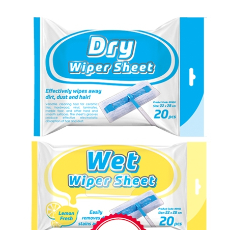 Clearance - Dry / Wet Wiper Sheet | Shopee Malaysia