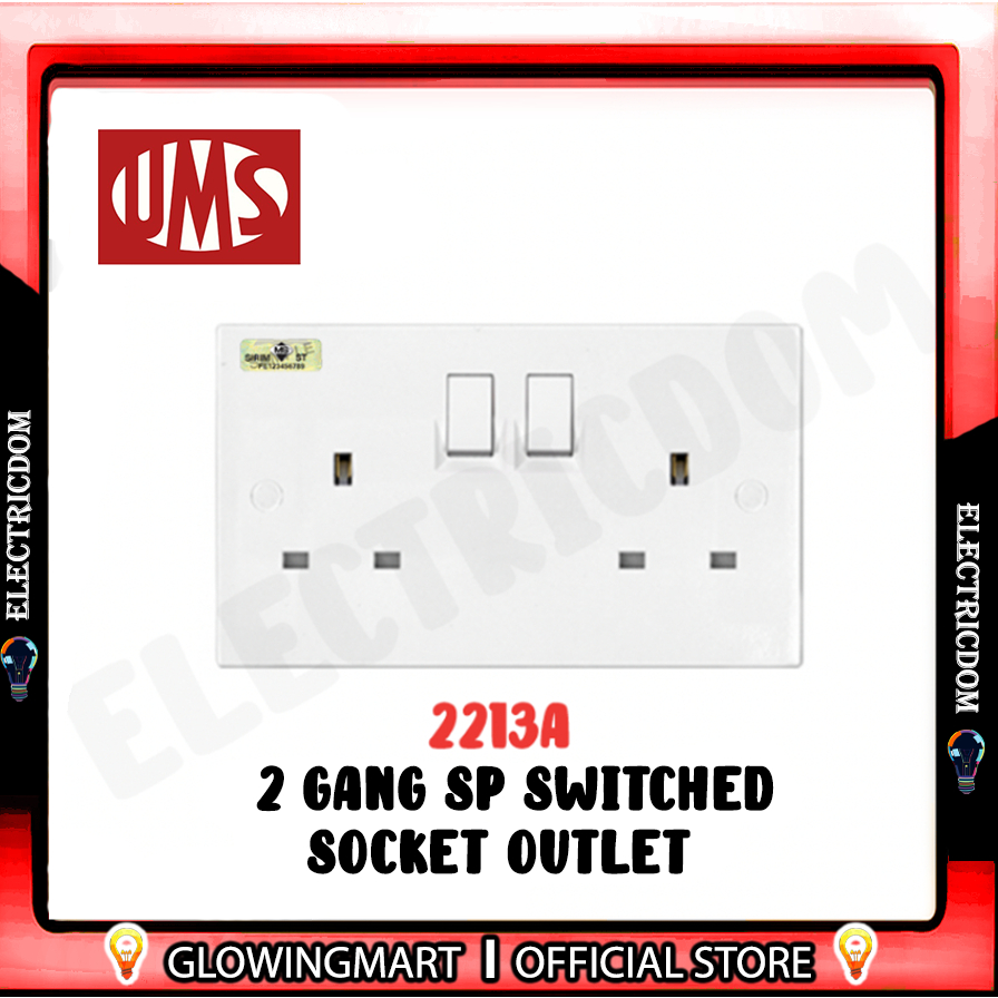 SIRIM UMS BAKELITE SERIES FLUSH SWITCH & SWITCHES 13A/15A SOCKET,20A ...