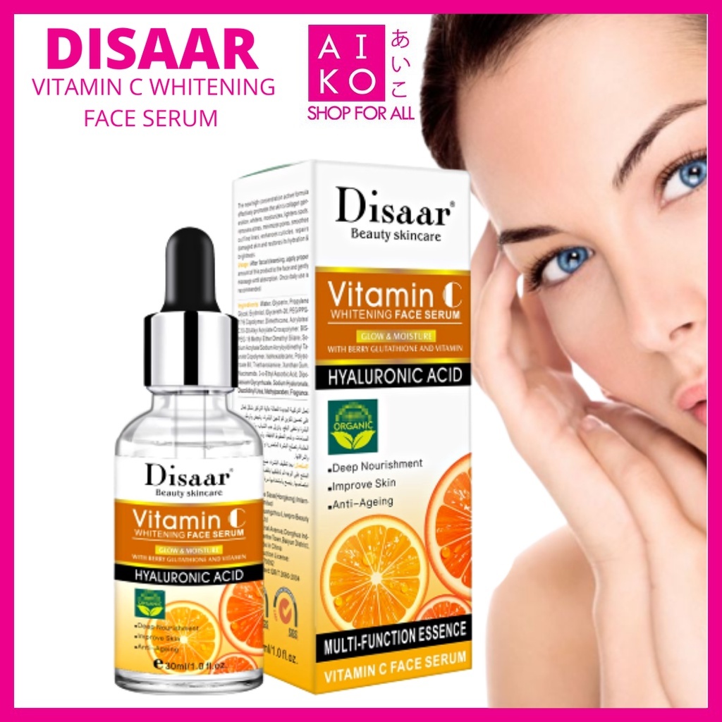 Disaar Vitamin C Face Whitening Serum, Brightening & Anti-Aging ...