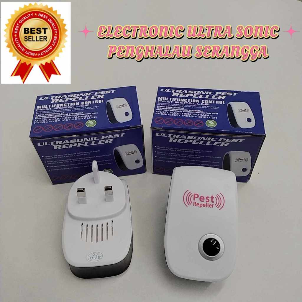 Home pest control ELECTRIC ULTRASONIC sound repeller insect mosquito ...