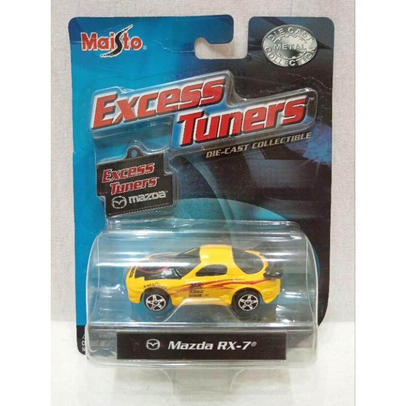 MAISTO Excess Tuners Mazda Rx7 Fd3s Diecast 1/64 Rx-7 1:64 Die-cast Die ...