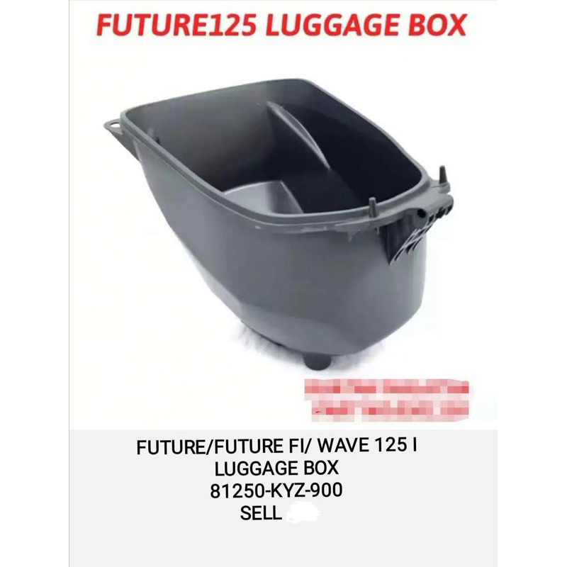 FUTURE/FUTURE FI/WAVE125 I LUGGAGE BOX | Shopee Malaysia