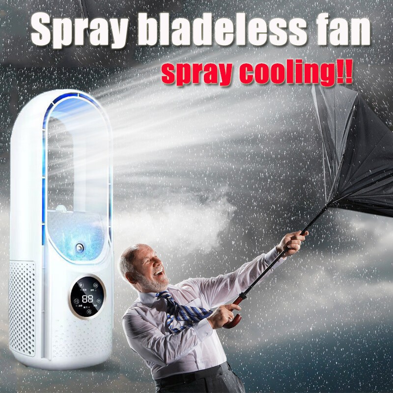 100ML table spray fan portable air cooler silent bladeless fan ...