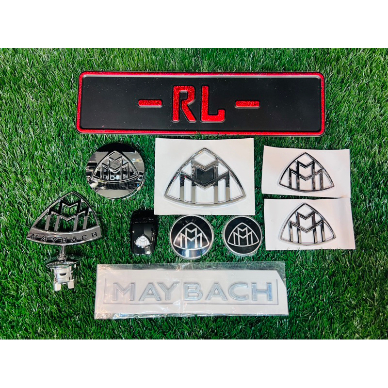 Mercedes Benz Maybach emblem logo W213 W222 W223 W447 GLE GLS bonnet ...