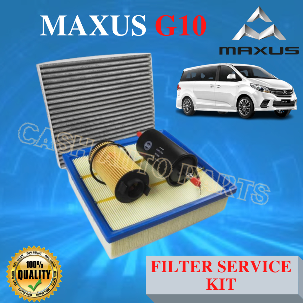 MAXUS G10 OIL FILTER AIR FILTER FUEL FILTER MAXUS SERVICE KIT | Shopee ...