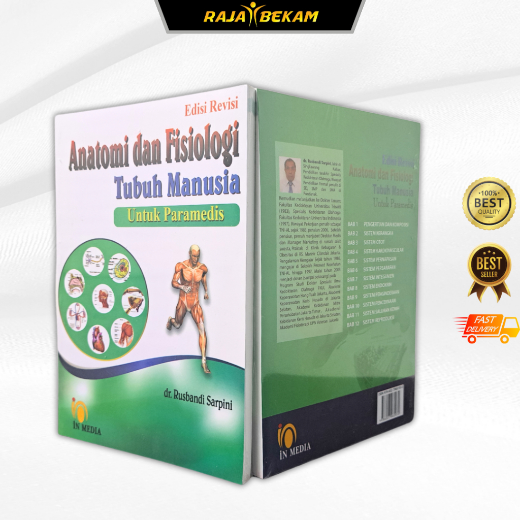 Buku Anatomi Dan Fisiologi Tubuh Manusia Untuk Paramedis | Shopee Malaysia