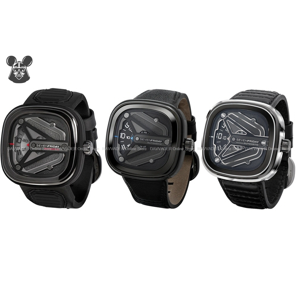 SEVENFRIDAY M-Series M3/01 M3/07 SPACESHIP - M3/08 CHROME Men's Analog ...