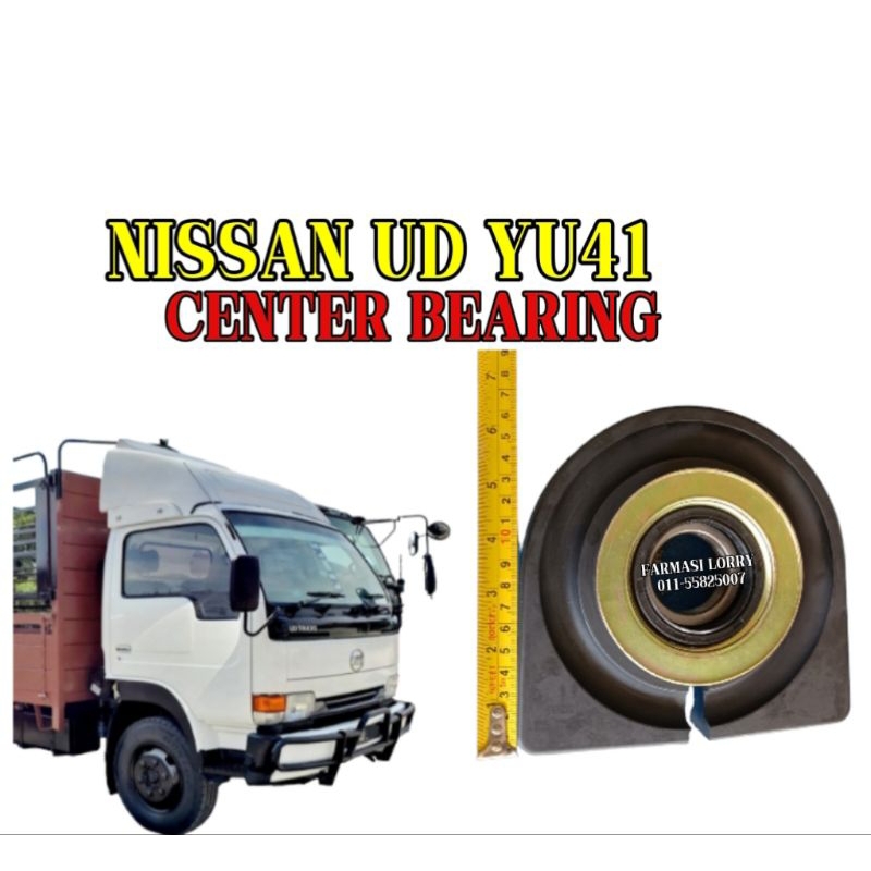 NISSAN UD YU41 CENTER BEARING UNTUK LORRY MIXER TRUCK TIPPER TRUCK RORO ...