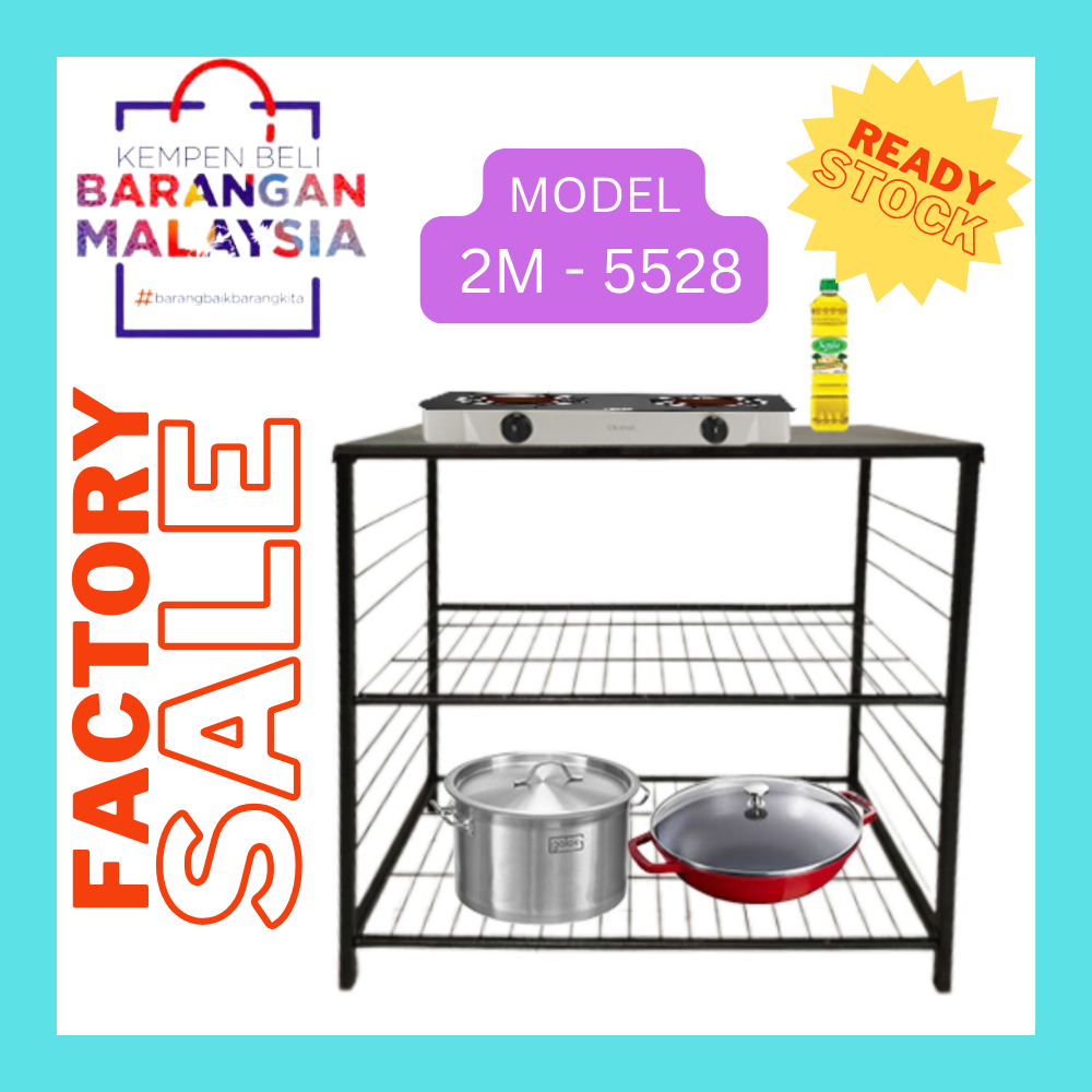 2M-5528 - Rak Besi Dapur Masak/Kitchen Rack Steel/Gas Rack/Kitchen ...