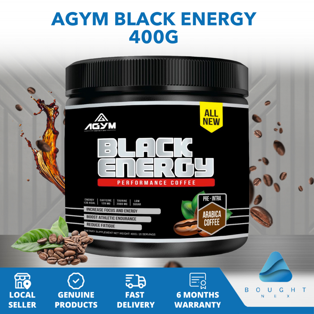 AGYM Black Energy 400g Arabica Coffee | Shopee Malaysia