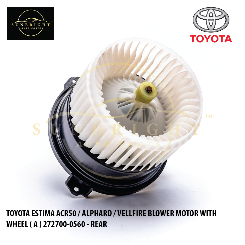 TOYOTA ESTIMA '06 ACR50 / ALPHARD / VELLFIRE BLOWER MOTOR WITH WHEEL ...