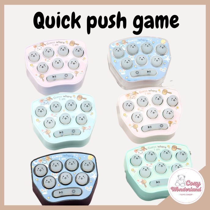 [68 Levels] Quick Push Game Mouse Hit Game Pop It Electronic Speed ...