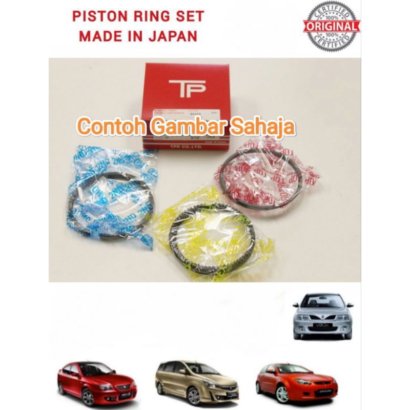 TP Piston Ring Set (Size 44005-STD) Exora CPS / Gen 2 / Persona / Waja ...