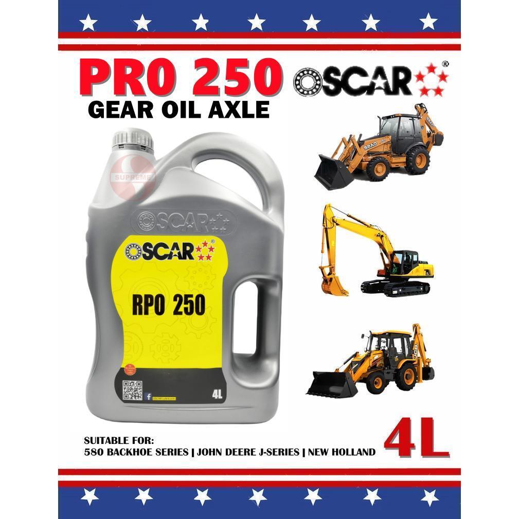 S2U Oscar Gear Oil Axle RPO 250 4Liter Backhoe Machinery Truck ...