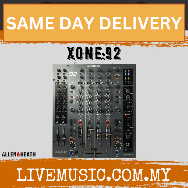 Allen & Heath Xone:92 Analogue DJ Mixer with 4 band EQ and Multi-mode ...