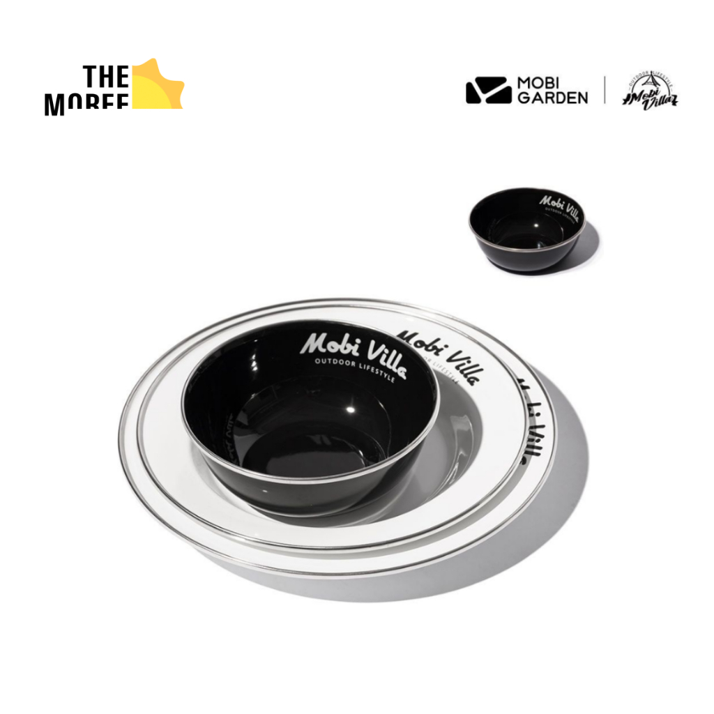 Mobi Garden - Camping Outdoor Enamel Bowl Plate Mug Picnic Tableware ...