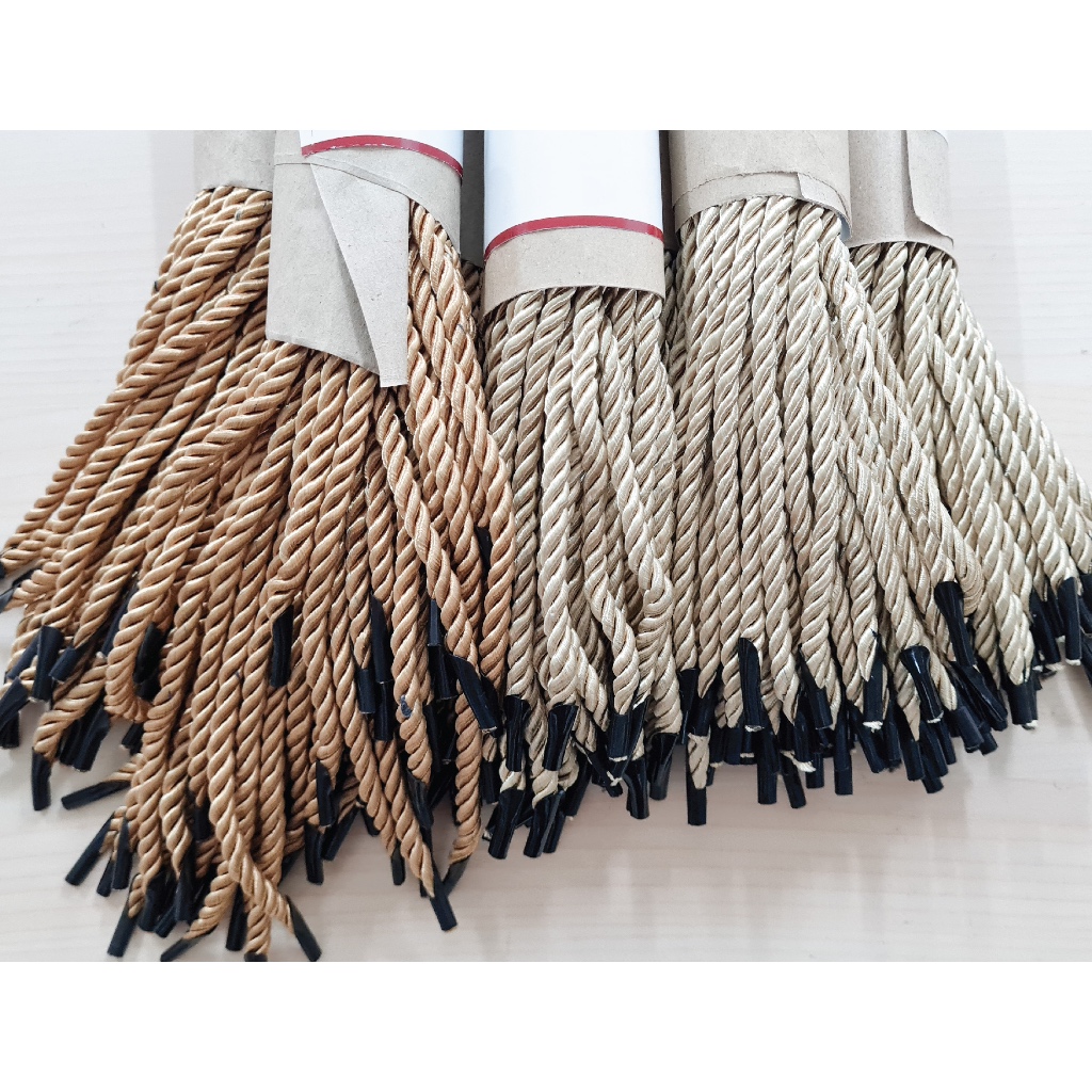 Nylon String Twisted Cord Rope / Paper Bag Three - Strand Rope Cord ...