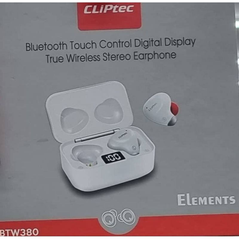 CLiPtec elements Touch Cintrol Bluetooth Digital Display True Wireless ...