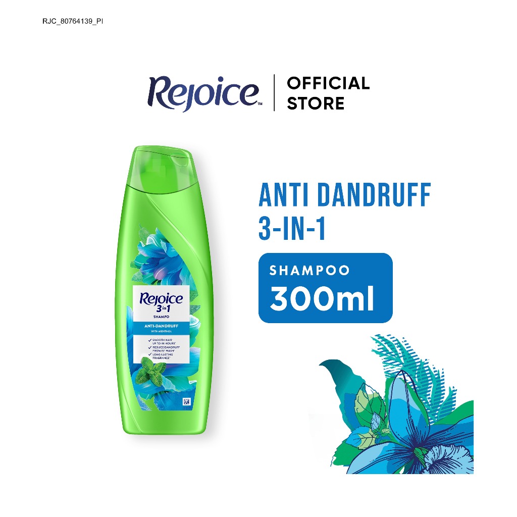Rejoice Anti Dandruff 3 in 1 Shampoo (320ml) | Shopee Malaysia