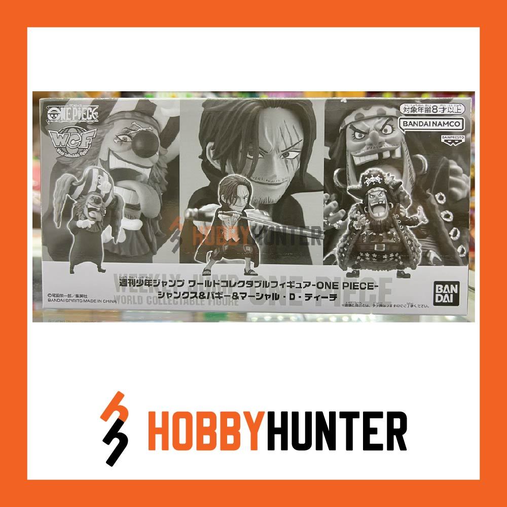 ( Stock Ready ) WCF ONE PIECE Shonen Jump Shanks + Buggy + Marshall D ...