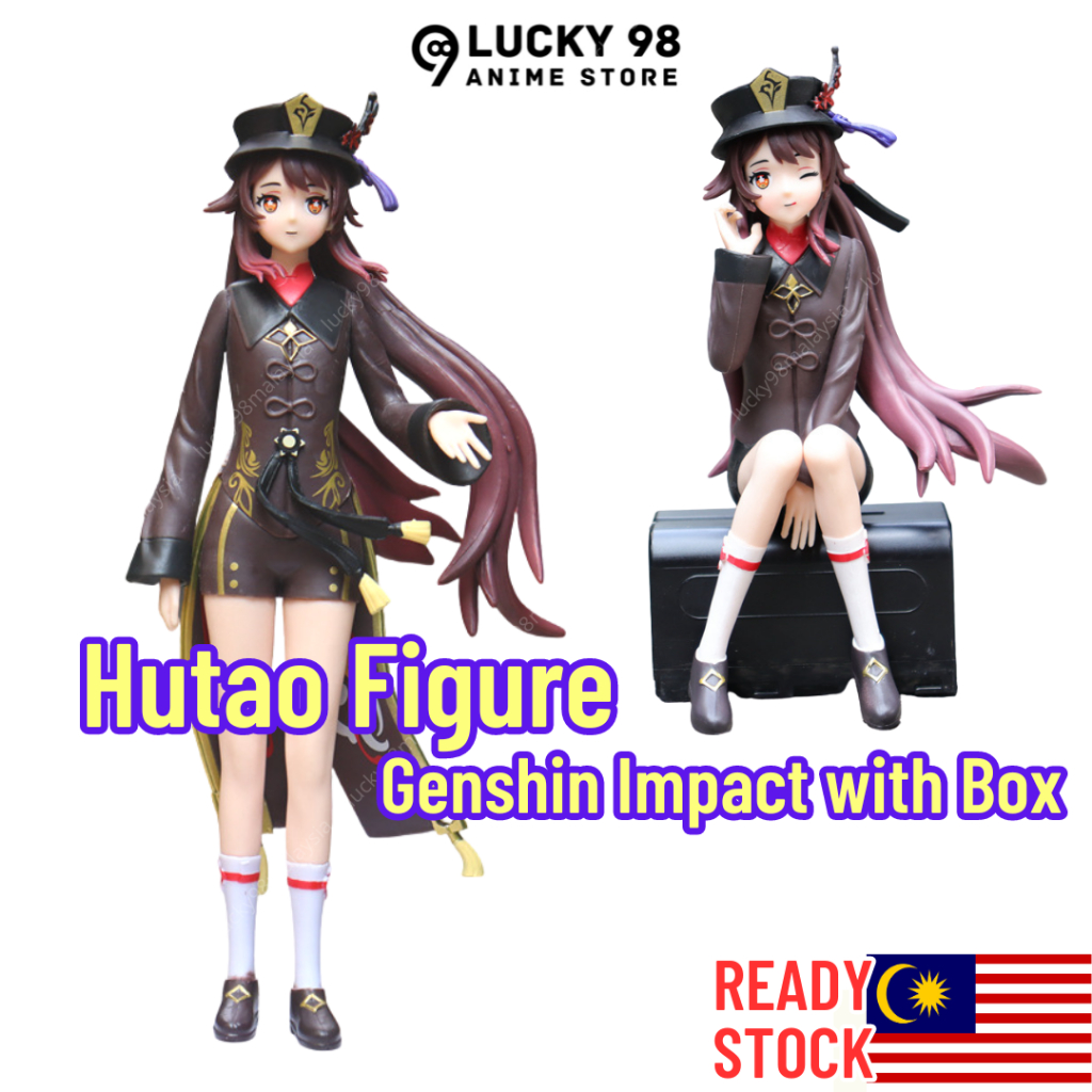 Genshin Impact Figure Figurine Hutao Hu Tao Genshin Display Deco ...