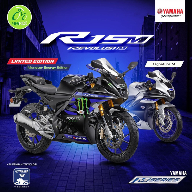 Yamaha R15M Monster new model | Shopee Malaysia